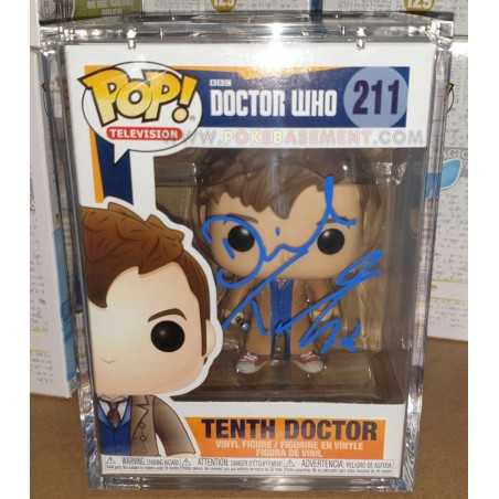 Funko Pop Doctor Who 211 - Tenth Doctor signed by David Tennant