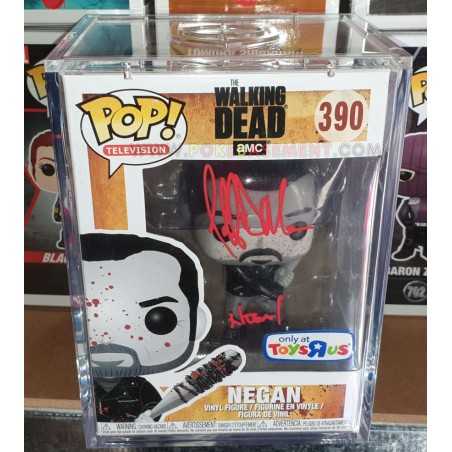 Funko Pop The Walking Dead 390 - Negan EXCLUSIVE ToysRUs signed by ...