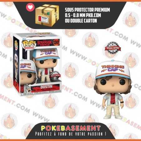 Funko Pop Stranger Things 1247 - Dustin (Thinking Cap) EXCLUSIVE ...