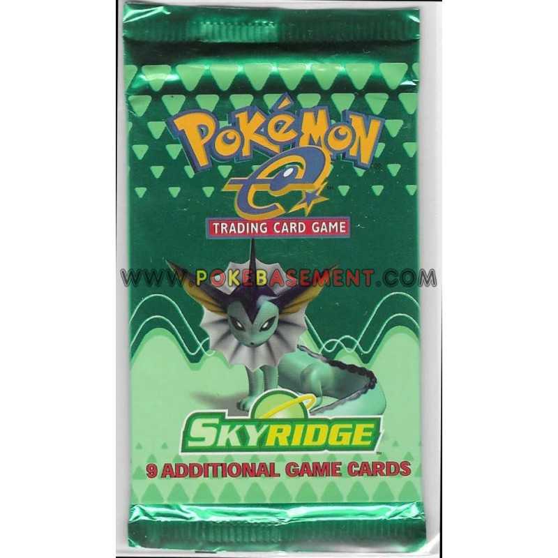 1 X Booster Pokémon Skyridge Aquali
